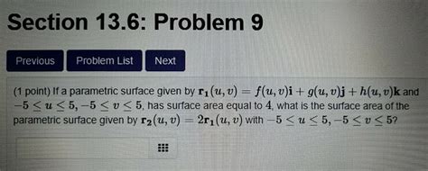 solved section 13 6 problem 9 previous problem list next 1