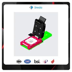 Intergrated IC Test Socket With SD Adapter BGA153 For Mobile Phone Emmc Socket And Emmc BGA SD