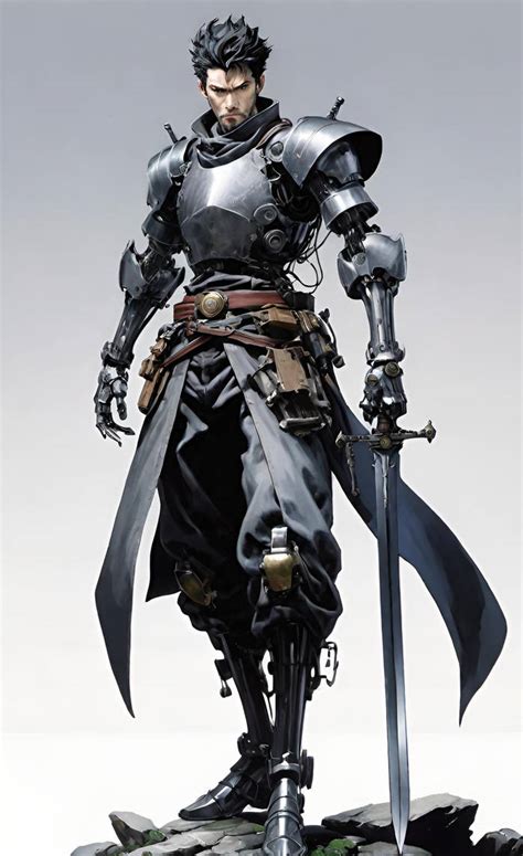 Cyborg Knight By Ukimalefu On Deviantart