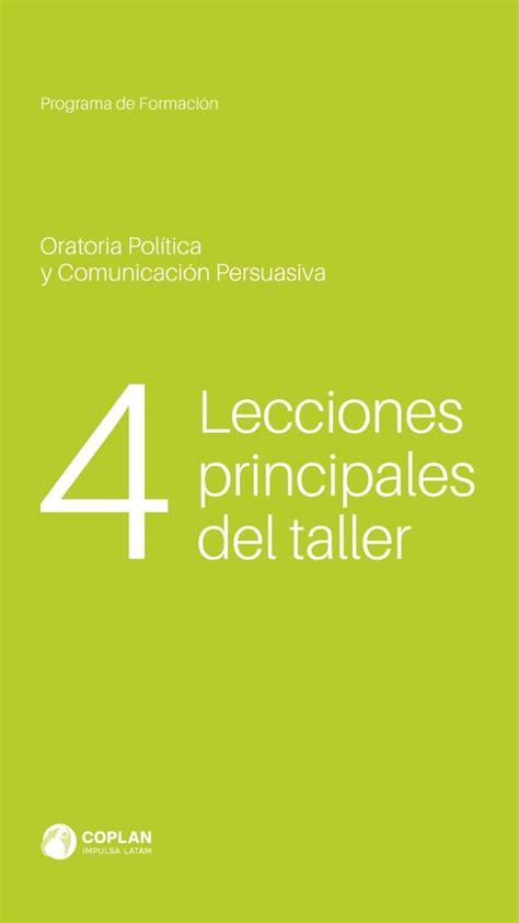 Coplan En El Marco Consultores En Planificación Coplan