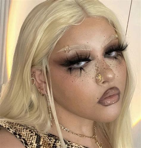 Pin By Nicole On Makeup Looks Fashion Makeup Dope Makeup Edgy Makeup