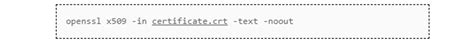 How To Check Ssl Certificates With Openssl In Linux And Windows Golang Docs