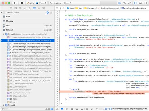 Migrating A Data Model With Core Data