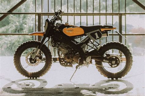 Scrambled Yamaha Xsr155 Looks Seriously Tough In Defiance Of Its Small