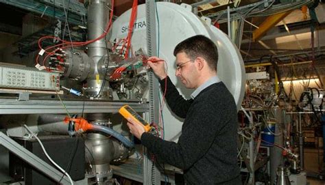 Nuclear Physicist At Work