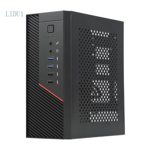Lidu1 A09p Mini Itx Chassis 4 2l Capacity Itx Chassis Htpc Case For Pc Builders Small Form