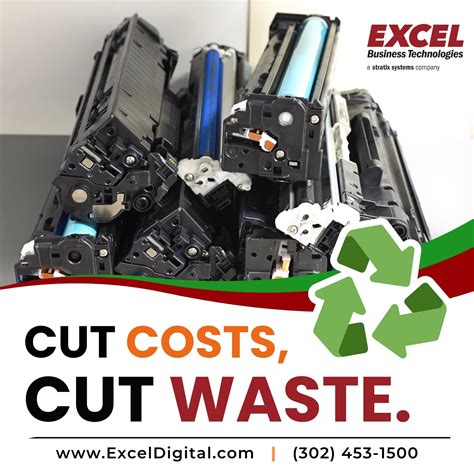 Excel Did You Know With Excels Toner Recycling Program 100 Of