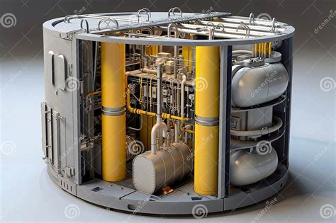 Compact Reactor Core Inside A Small Modular Reactor Generative Ai