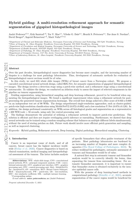Pdf Hybrid Guiding A Multi Resolution Refinement Approach For Semantic Segmentation Of