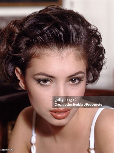 British Actress And Model Jane March Photographed In Paris France On