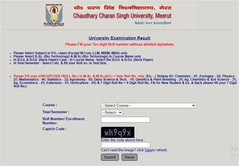 CCSU Result 2023 Declared Ccsuresults Com Direct Link To Check