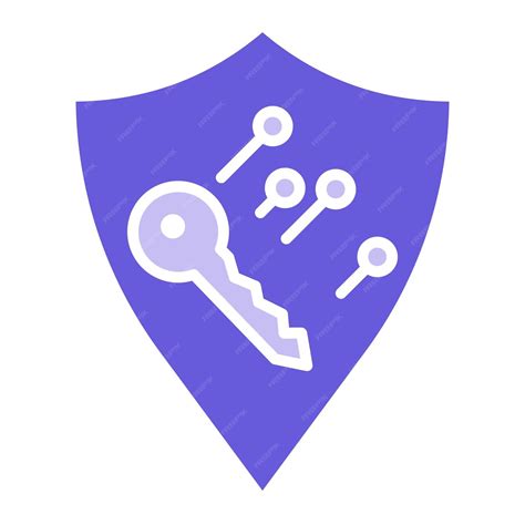 Premium Vector Key Encryption Vector Illustration