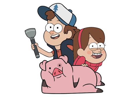 Gravity Falls Mabel And Waddles And Dipper Mabel And Waddles Gravity