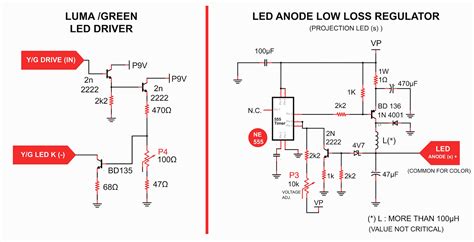 Build A Color Mechanical TV Part Circuit Construction Custom Maker Pro
