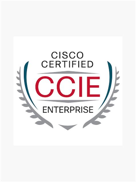 Cisco Ccie Certification Sticker Sticker For Sale By Developerfriday Redbubble