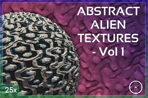Abstract Alien Textures Vol 1 2d Textures And Materials Unity Asset