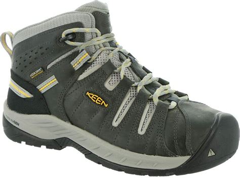 Keen Womens Flint 2 Mid Steel Toe Waterproof Work Construction Boot