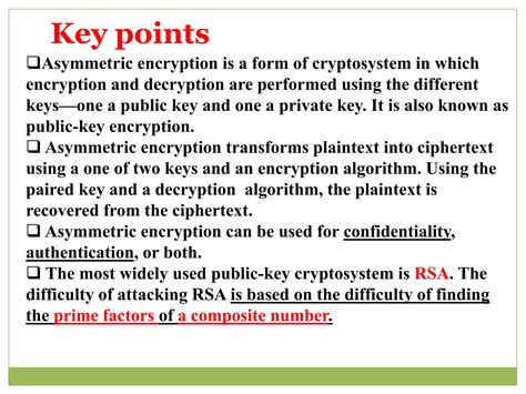information and data security public key cryptography and rsa ppt