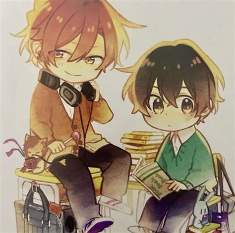 Sasaki To Miyano Chibis W