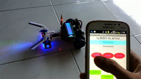 control mobile robot dengan android youtube