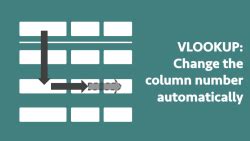 VLOOKUP Change The Column Number Automatically Excel Off The Grid