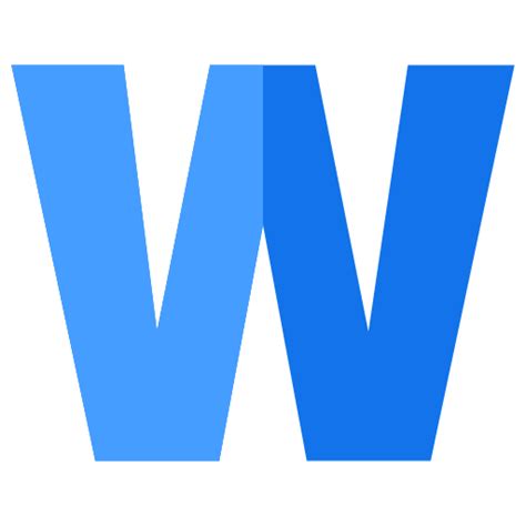 Letter W Generic Flat Icon
