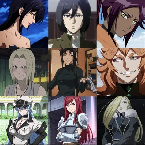 Badass Anime Female Characters 18 Most Badass Women In Anime