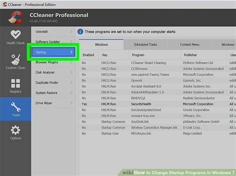 4 Ways To Change Startup Programs In Windows 7 WikiHow