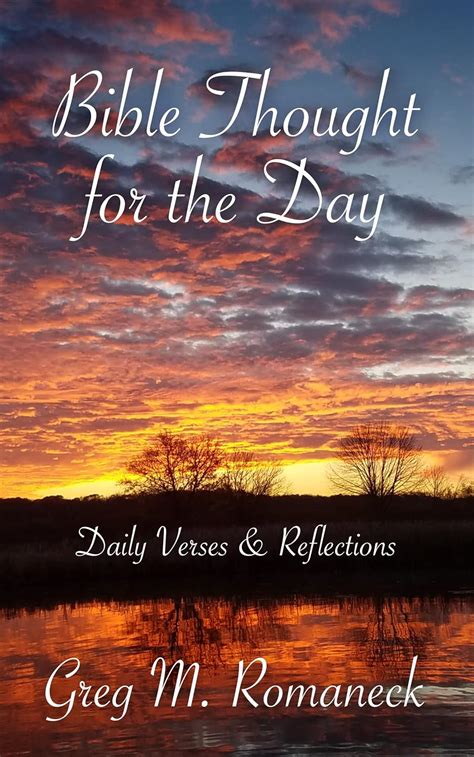 Bible Thought For The Day Daily Verses And Reflections Kindle Edition
