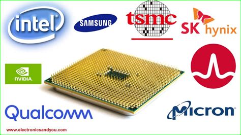 top 10 largest semiconductor companies in the world