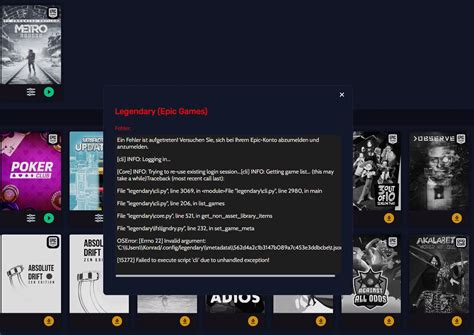 Login Error · Issue 2735 · Heroic Games Launcherheroicgameslauncher