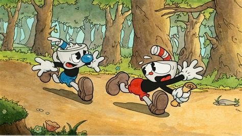 Cuphead And Mugman Adventure Hd Wallpaper 1920x1080 Wallpaper Abyss