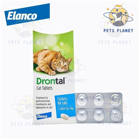 Drontal Cat Tablets Dewomer 1 Pcs Shopee Malaysia