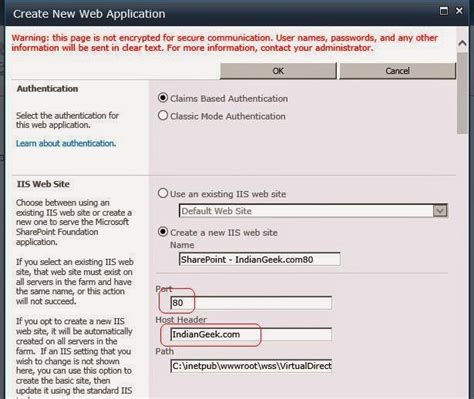 Create Multiple Web Applications On 80 Port In Sharepoint
