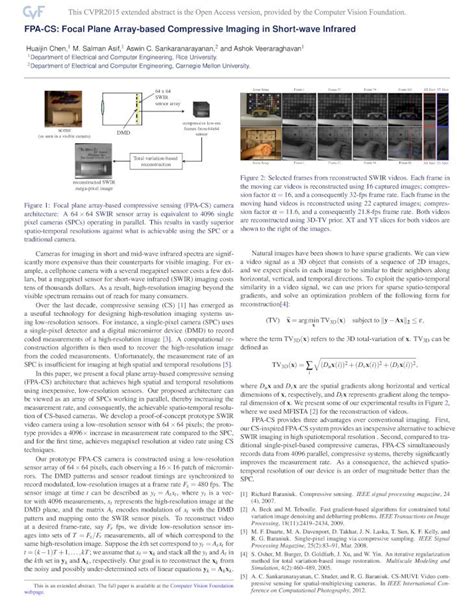 pdf fpa cs focal plane array based cv fpa cs