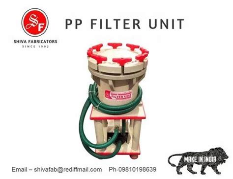 Pp Filter Unit Automation Grade Automatic At ₹ 24000 In New Delhi Id 22609078397