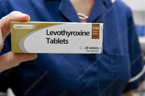 Levothyroxine Pack Stock Image C013 0917 Science Photo Library