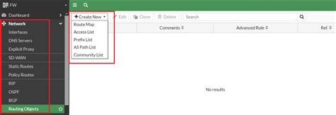 Technical Tip Routing Object Configuration By Gui Fortinet Community