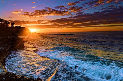 Beach Sunset Desktop Wallpaper 70 Images