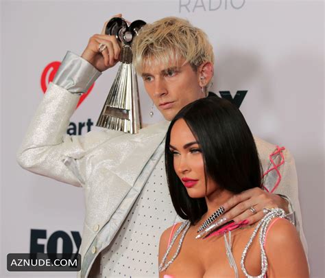 Megan Fox Sexy Stuns On The Red Carpet Of Iheartradio Music Awards Aznude