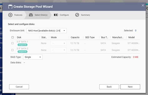 Firmware Update Broke Something Cant Create Storage Pool R Qnap