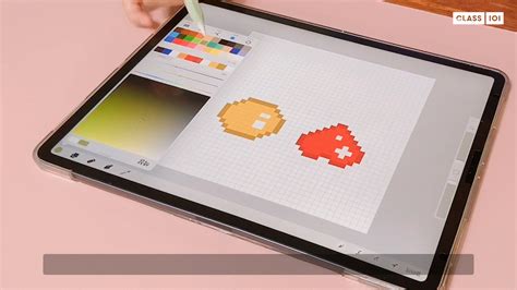 Class101 아이패드 하나로 그려가고 움직여요 레트로 픽셀아트 Class101 아이패드 하나로 그려가고 움직여요 레트로 픽셀아트