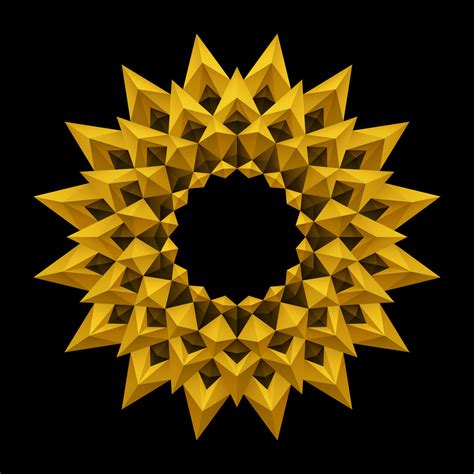 3d Geometric Shape Patterns