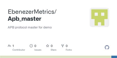 Github Ebenezermetricsapbmaster Apb Protocol Master For Demo
