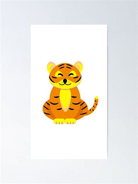 Tiger Cub Poster For Sale By Iskandy7 Redbubble