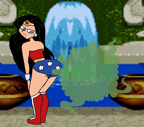 Wonder Woman Doesnt Like Her Farts By Marveluniversfarts56 On Deviantart