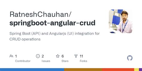 Github Ratneshchauhanspringboot Angular Crud Spring Boot Api And Angularjs Ui