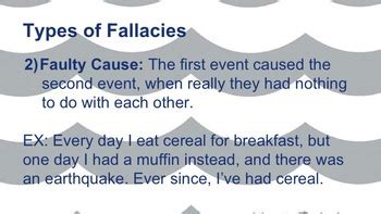 Fallacies Introduction By Nicollette Anderson TPT