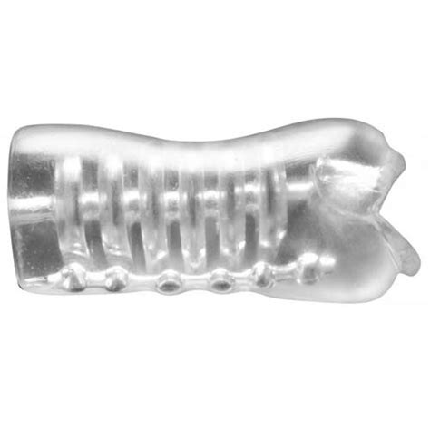 Sex Flesh Palm Tec Luxe Lips Beaded Stroker Masturbator Boxes Of Fun