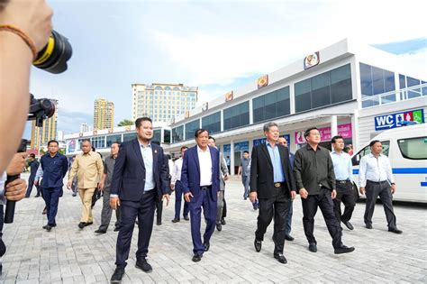 ព្រះសីហនុ៖ កាលពីថ្ងៃទី ៦ កក្កដាកន្លងទៅនេះ ឯកឧត្ដម ថោង ខុន រដ្ឋមន្ដ្រីក្រសួងទេសចរណ៍